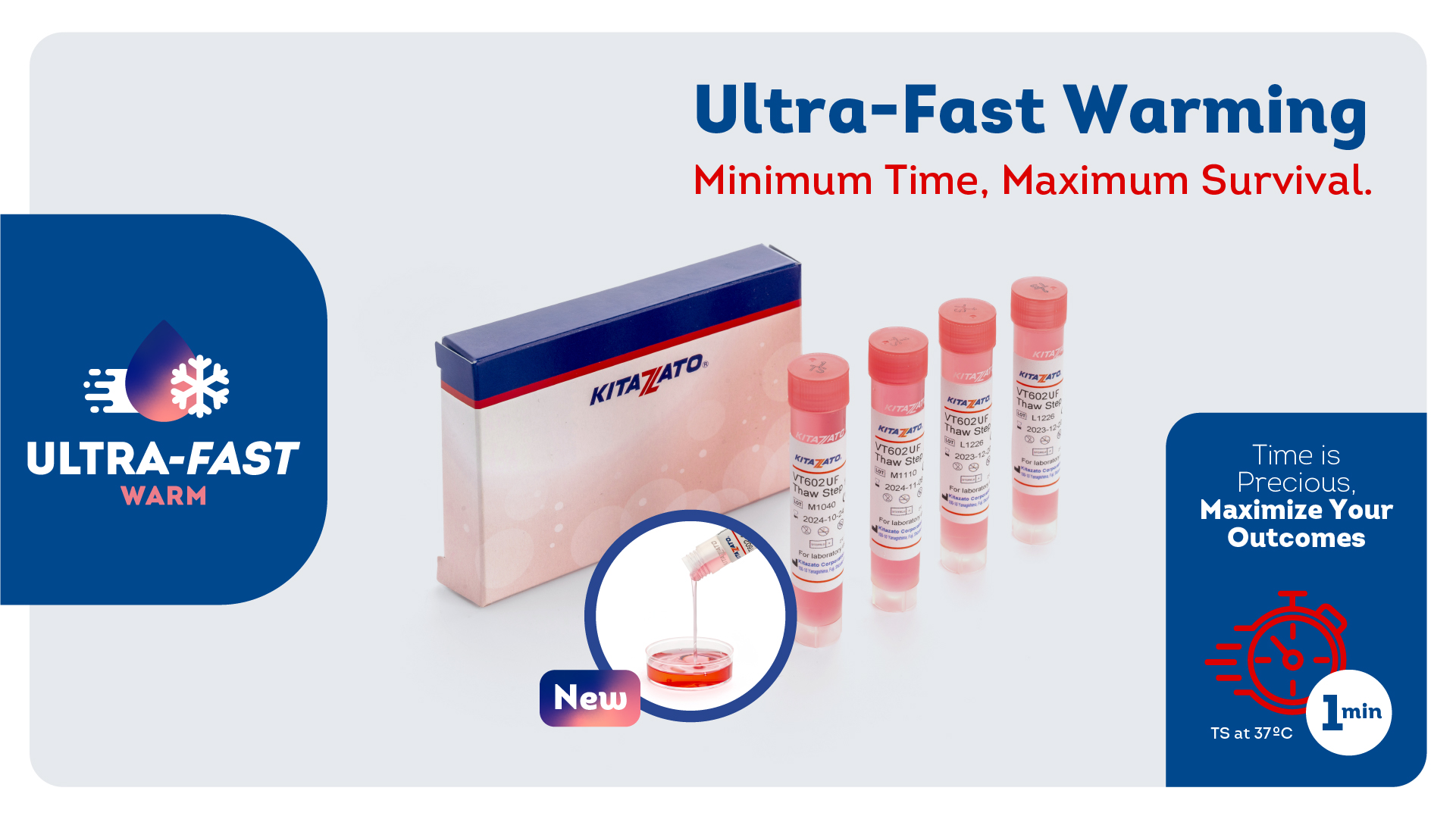 Kitazato’s Ultra-Fast Warming Kit is Now CE Marked